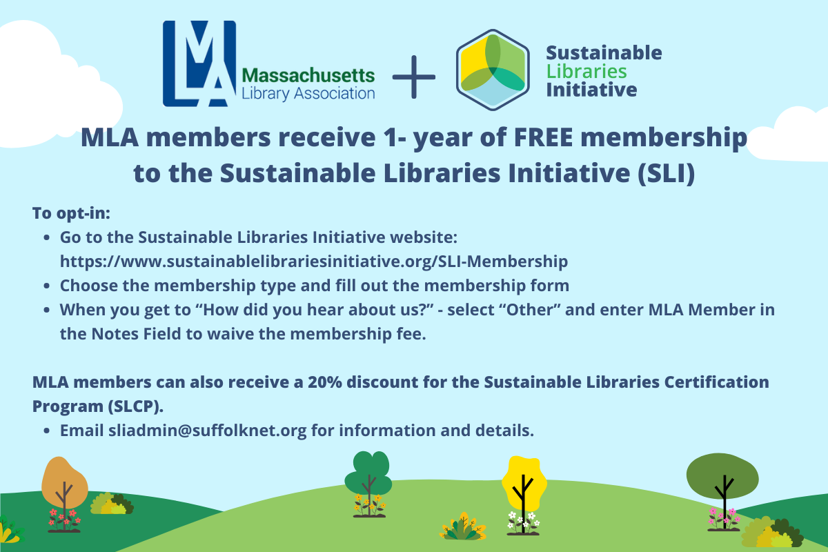 Massachusetts Library Association Member Info Page | Sustainable ...